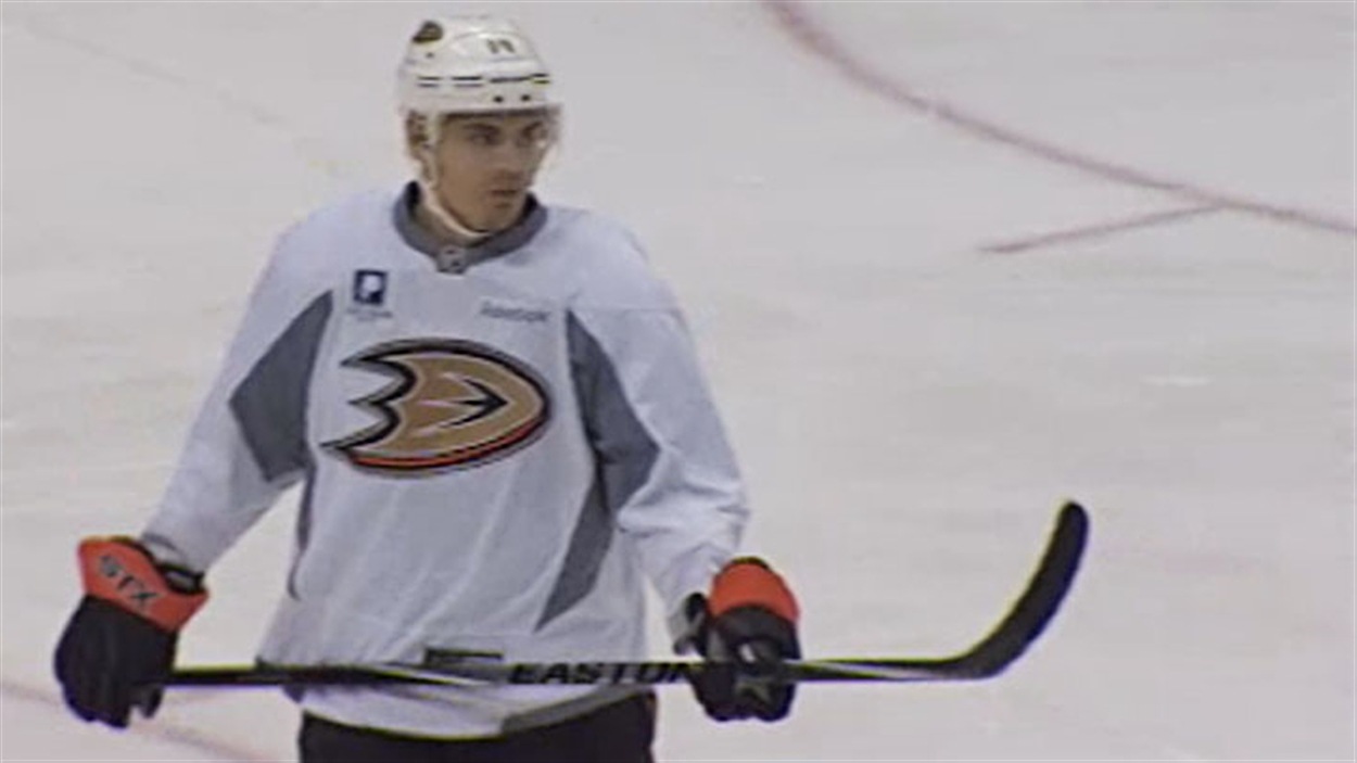 Rene Bourque a trouvé sa place à Anaheim | Radio-Canada