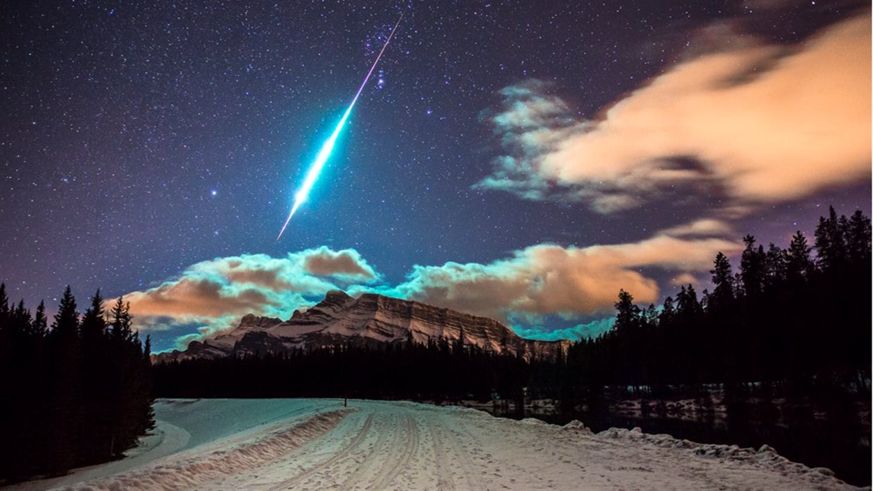 Météorite photographiée en Abitibi : clin d'oeil au bolide de Banff ...