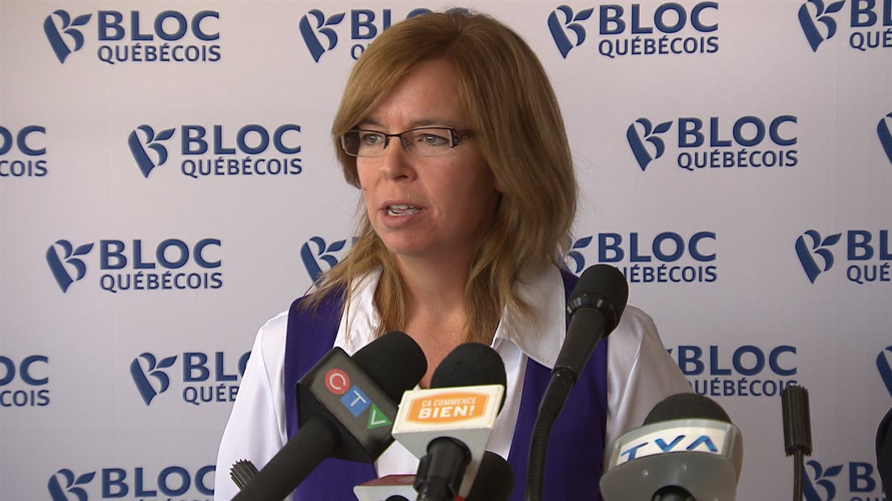 La vice-présidente du Bloc québécois claque la porte, le parti reste ...