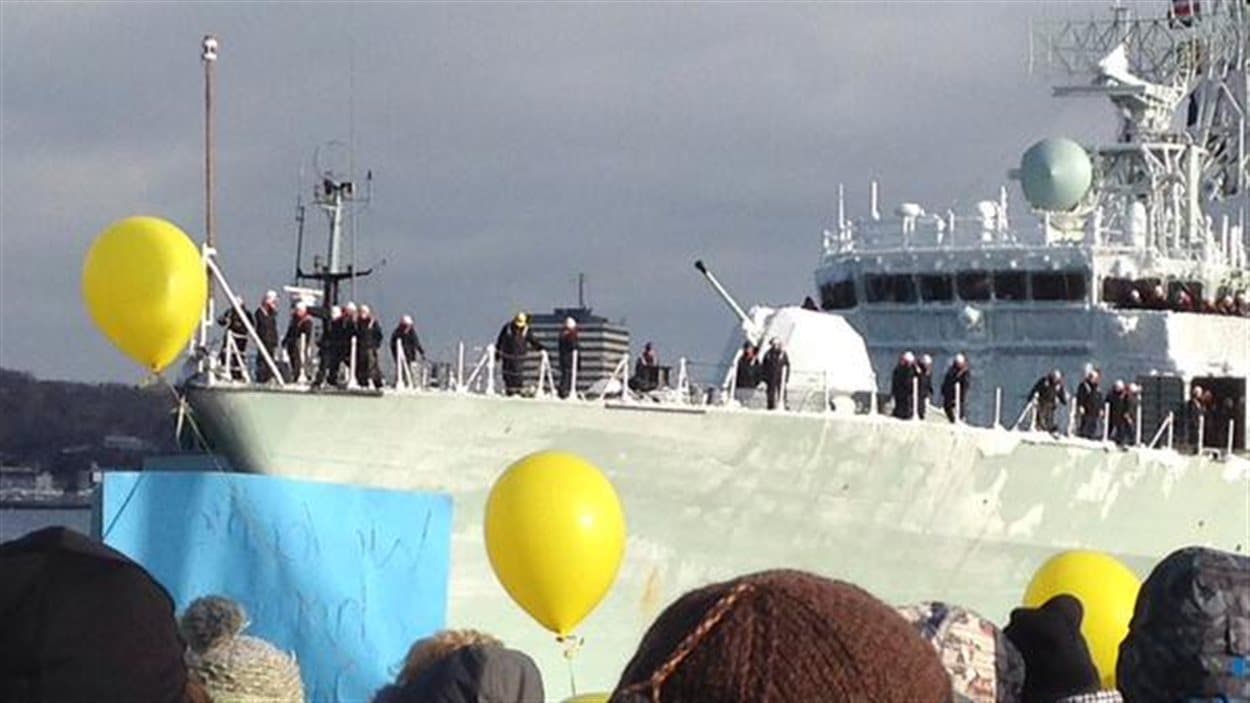 Forces canadiennes : la frégate Toronto rentre à Halifax | Radio-Canada
