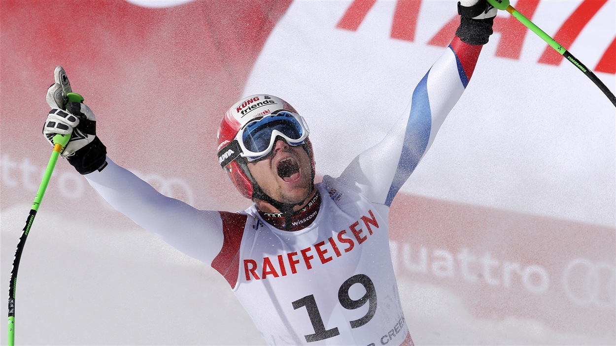 Patrick Kueng remporte la descente des Championnats du monde de ski ...
