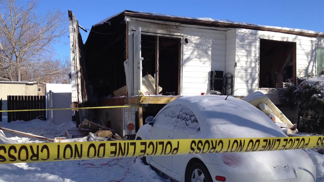 Explosion d’une maison à Regina, trois blessés à l’hôpital | Radio-Canada