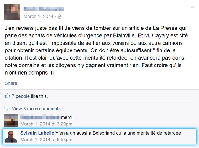 Poursuivi pour diffamation, un citoyen de Boisbriand gagne contre la Ville | Radio-Canada