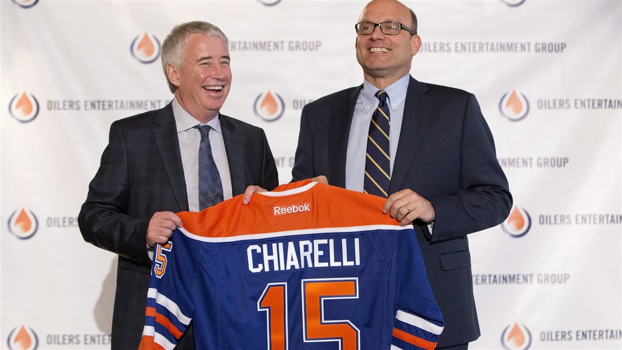 Chiarelli à la rescousse des Oilers | Radio-Canada