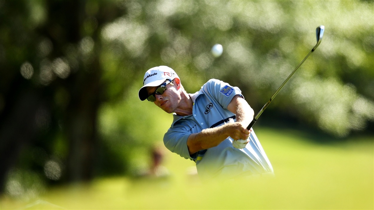 David Hearn au plus fort de la course | Radio-Canada