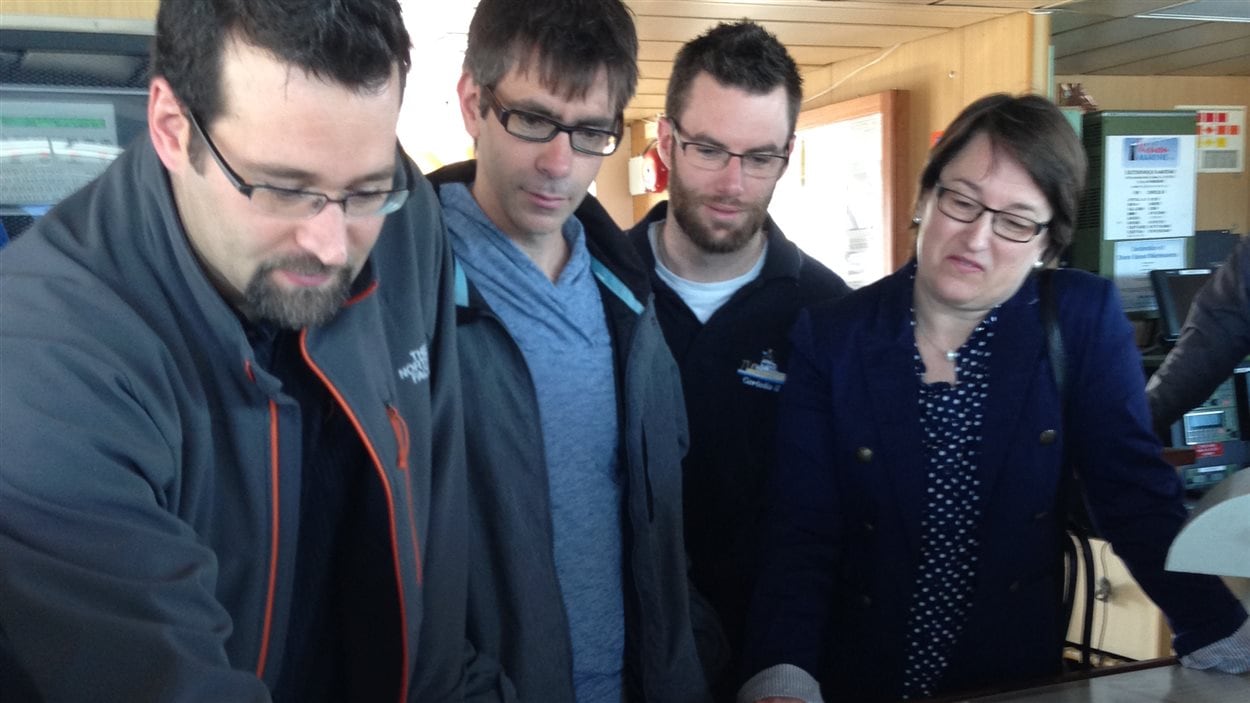 Le Coriolis II part en mission dans le secteur d'Old Harry | Radio-Canada