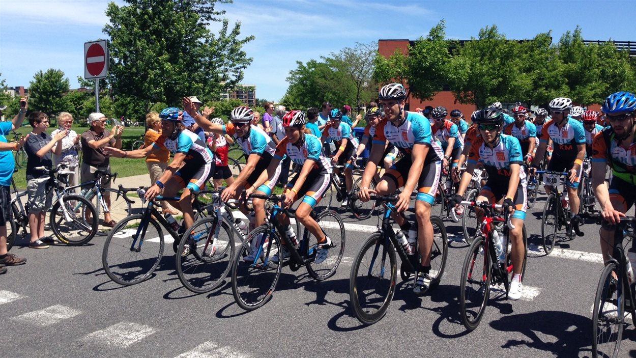 Le Grand défi Pierre Lavoie pour la première fois au Bas-Saint-Laurent | Radio-Canada