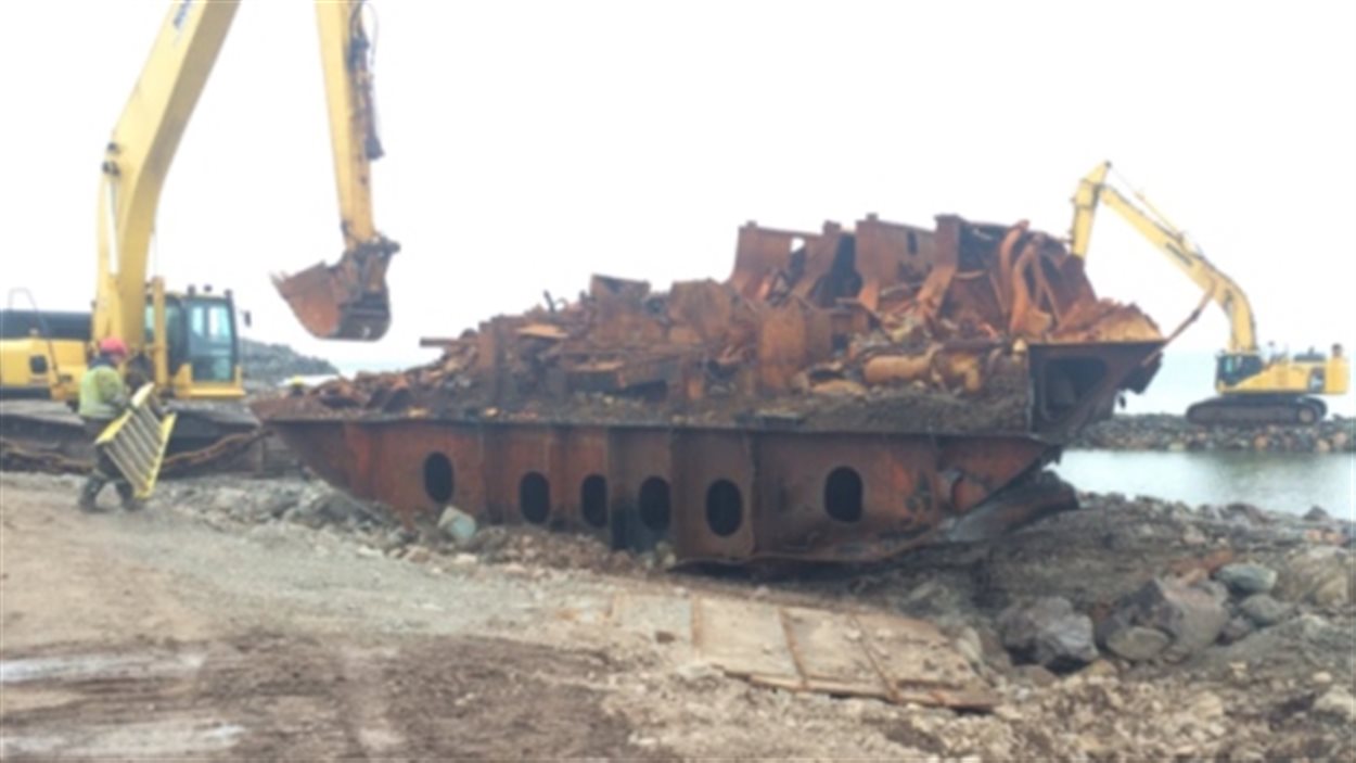 La saga du MV Miner enfin terminée | Radio-Canada