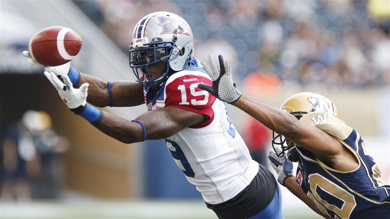 Rakeem Cato et les Alouettes défaits à Winnipeg | Radio-Canada