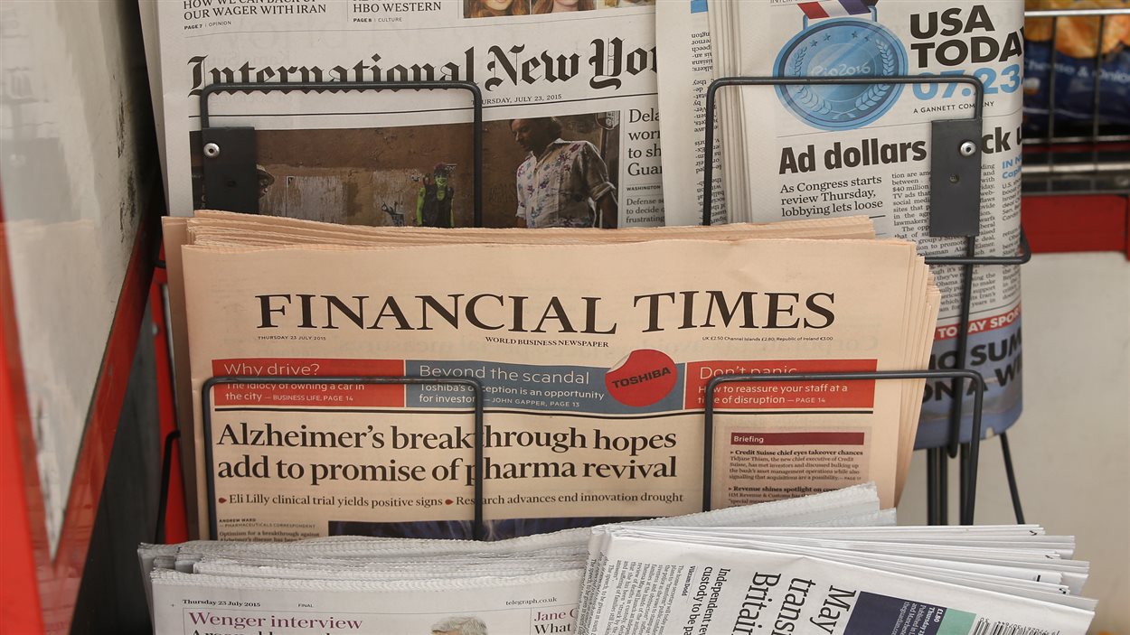 Pearson vend le Financial Times pour 1,71 milliard de dollars | Radio ...