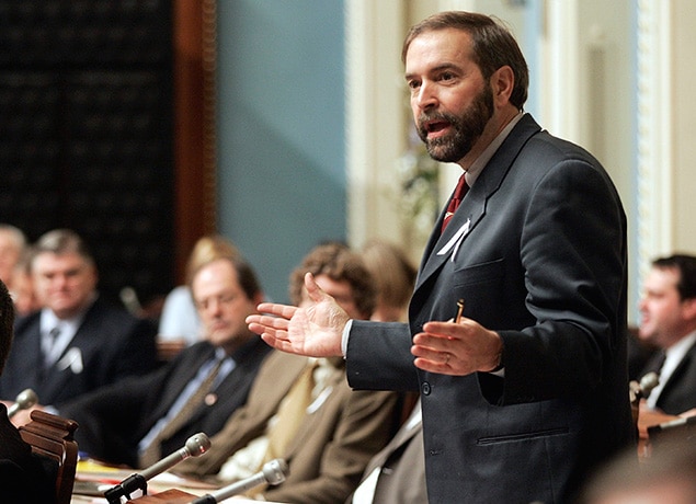5 moments marquants dans la carrière de Thomas Mulcair | Radio-Canada