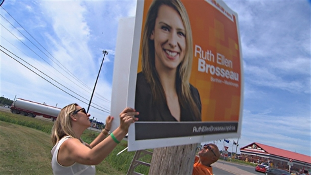 Deuxième élection, mais première campagne pour Ruth Ellen Brosseau ...