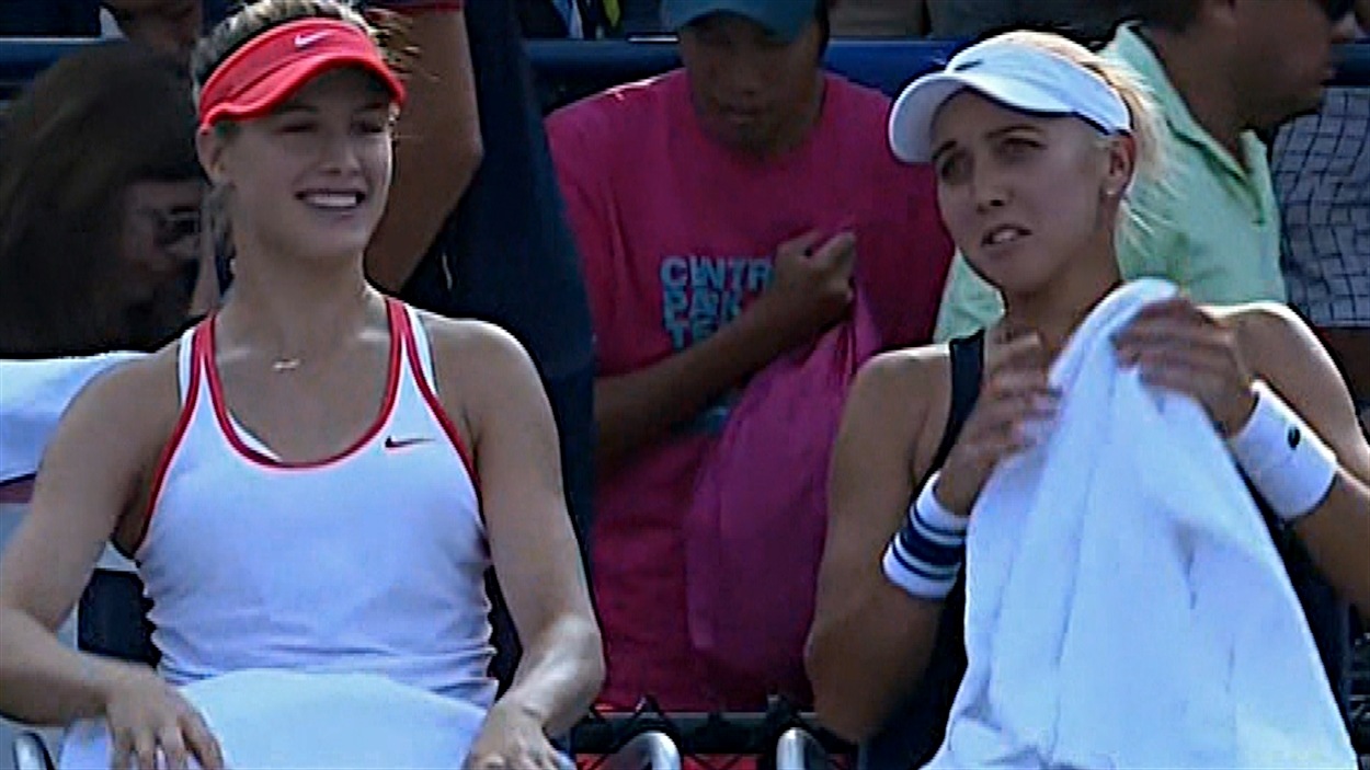 Bouchard et Vesnina au 2e tour en double | Radio-Canada.ca