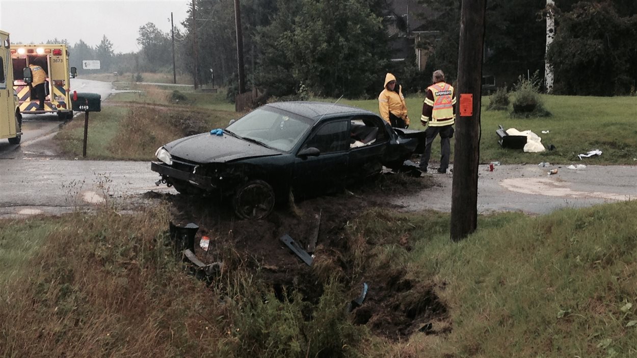 Un Accident Fait Un Blessé Grave Dans Larrondissement De Chicoutimi