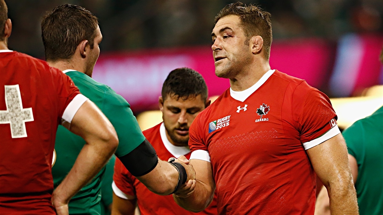 Jamie Cudmore, un modèle pour l'équipe canadienne de rugby | Radio-Canada