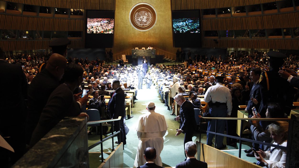 De l'ONU au Madison Square Garden : le pape à la conquête de New York ...
