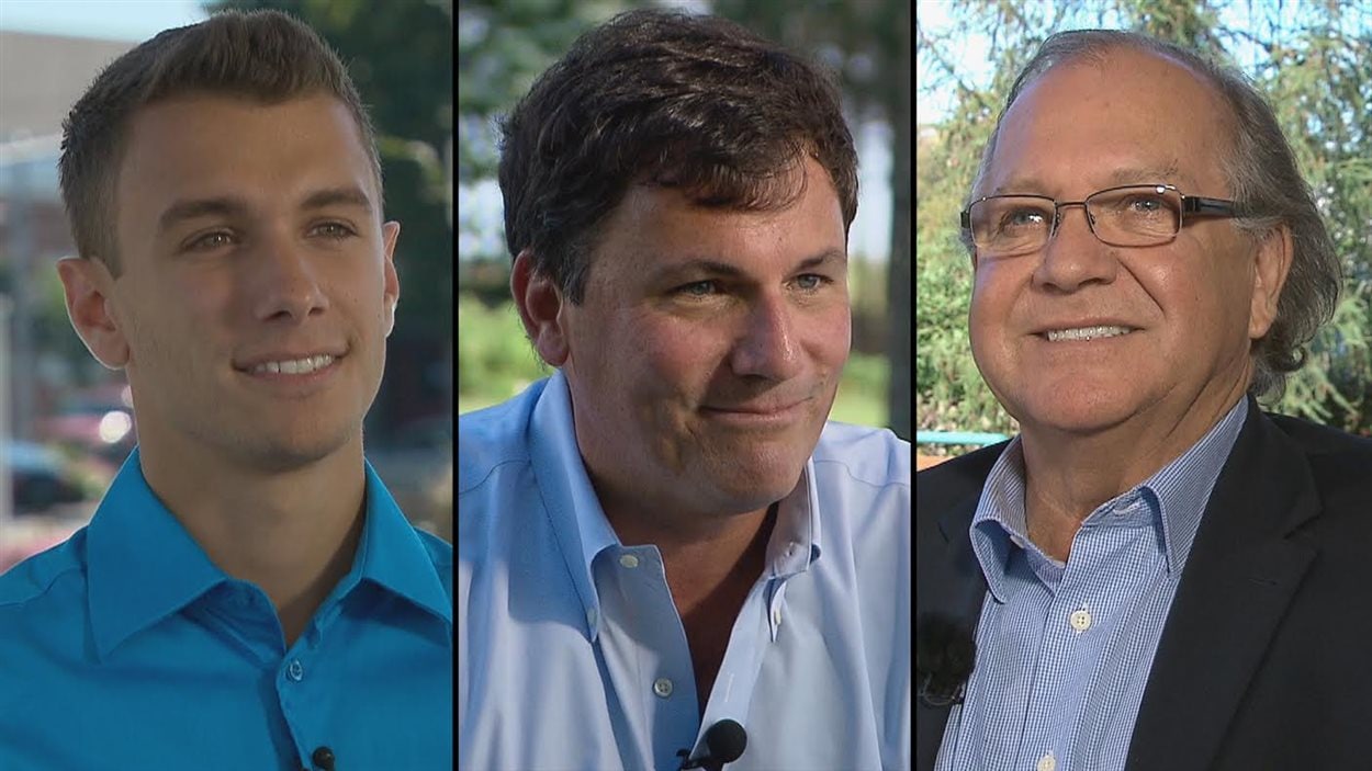 Trois candidats partagent leur vision | Radio-Canada