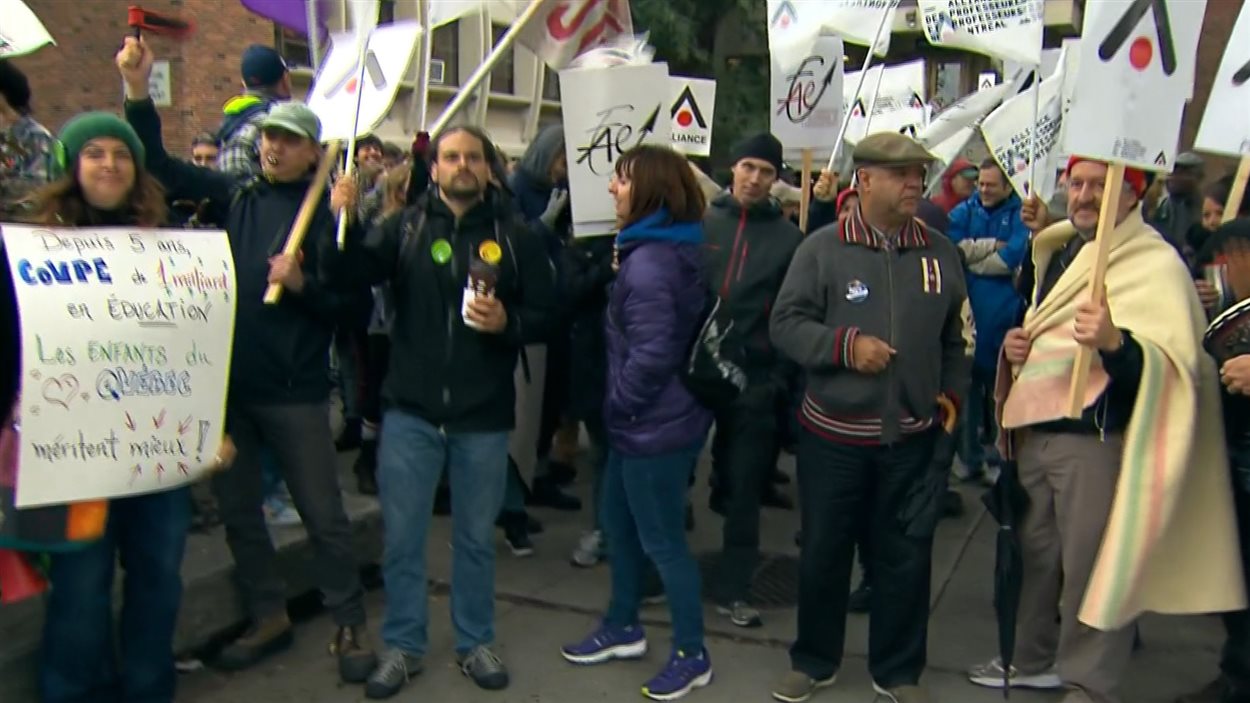 Enseignants et infirmières en grève dès le 28 octobre en Mauricie et au ...