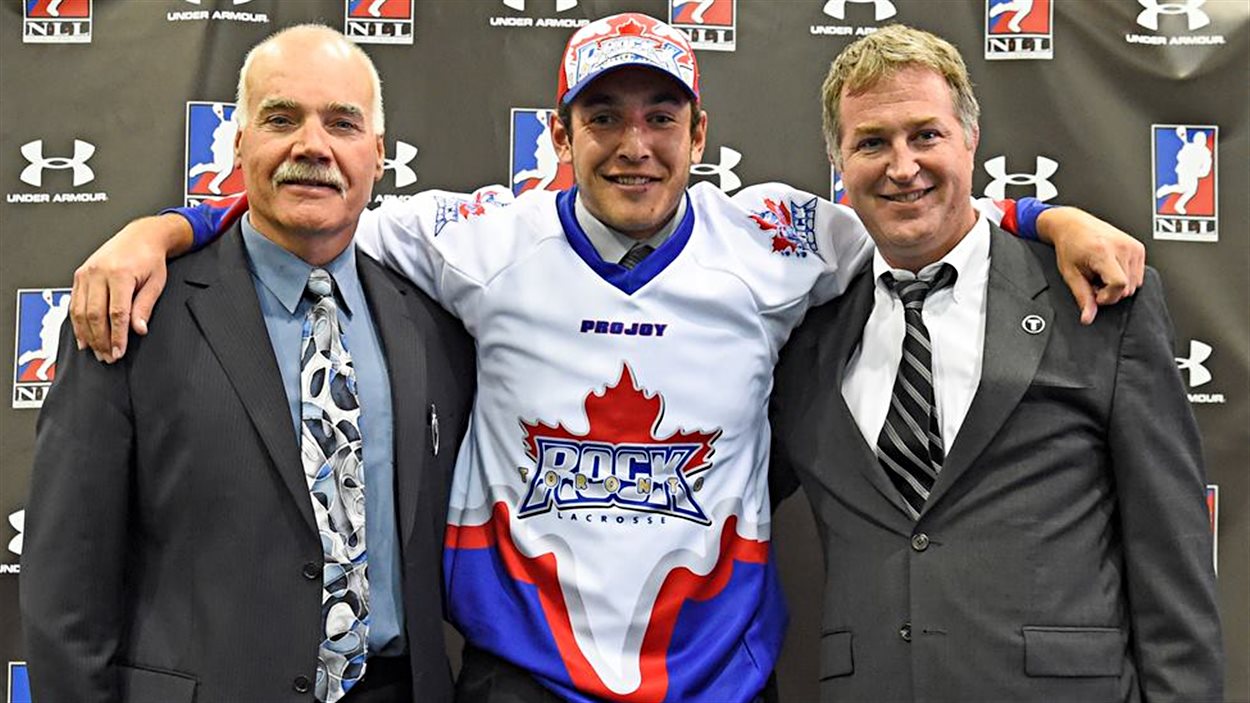 Luc Magnan repêché dans la Ligue nationale de crosse | Radio-Canada