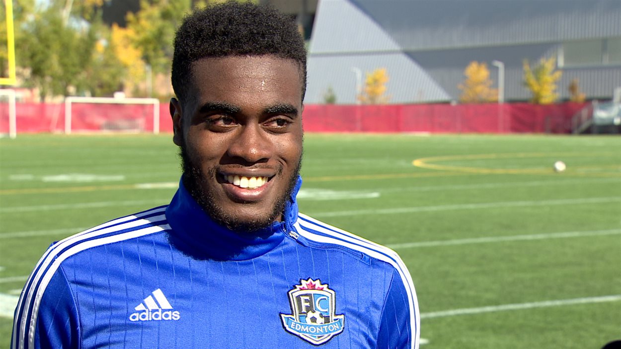 Allan Zebie connaît du succès avec le FC Edmonton | Radio-Canada