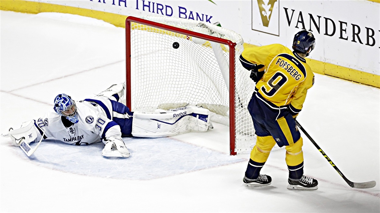 Les Predators sévissent lors des duels | Radio-Canada