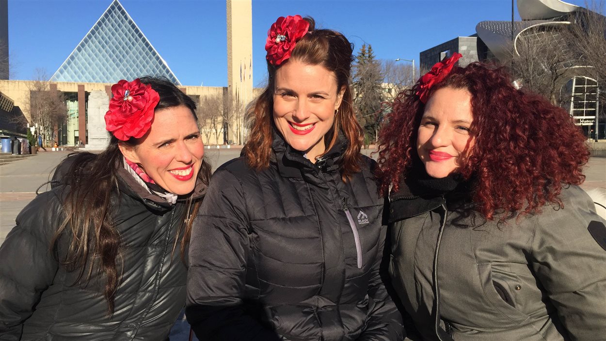 Le trio vocal Les Chiclettes de passage en Alberta | Radio-Canada.ca