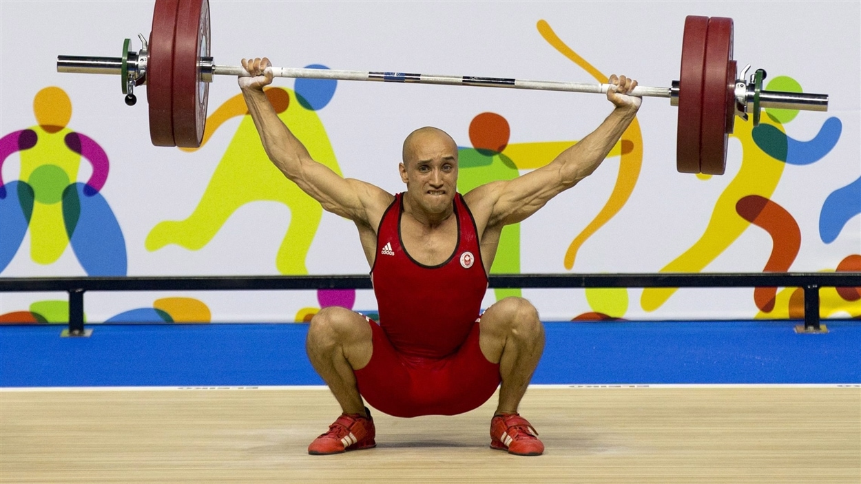 Haltérophilie Olympique Nettoyer Et Presser