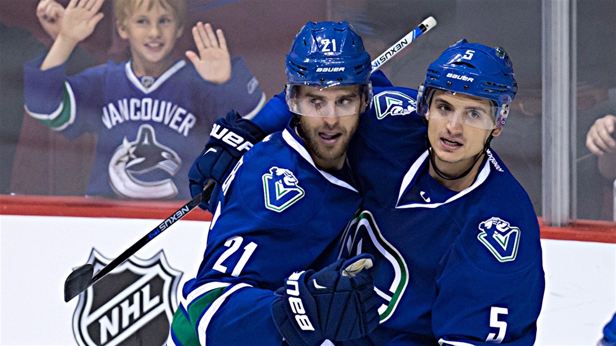 Brandon Sutter revient dans l'uniforme des Canucks | Radio-Canada