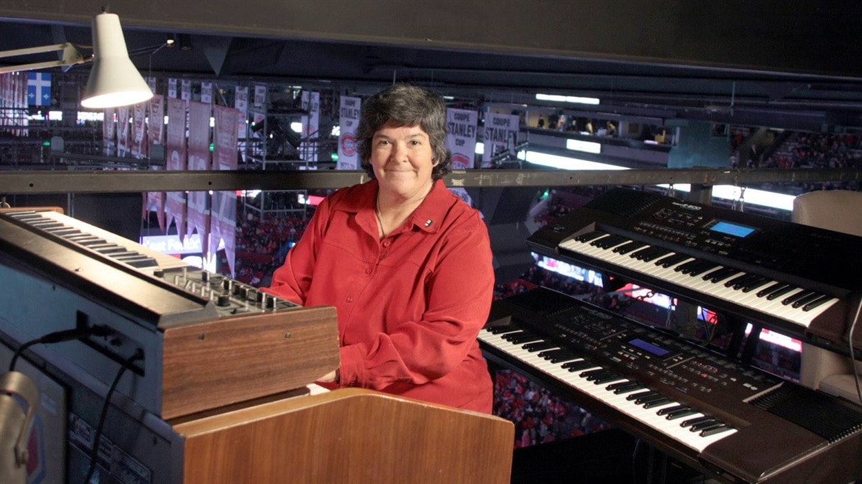 Diane Bibaud : l'organiste du Canadien depuis 30 ans | Radio-Canada.ca