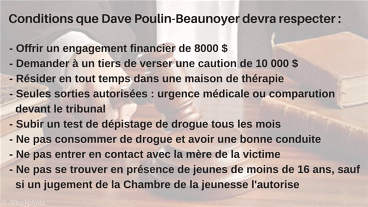 Décès d'un bébé : Dave Poulin-Beaunoyer libéré en attendant son procès ...