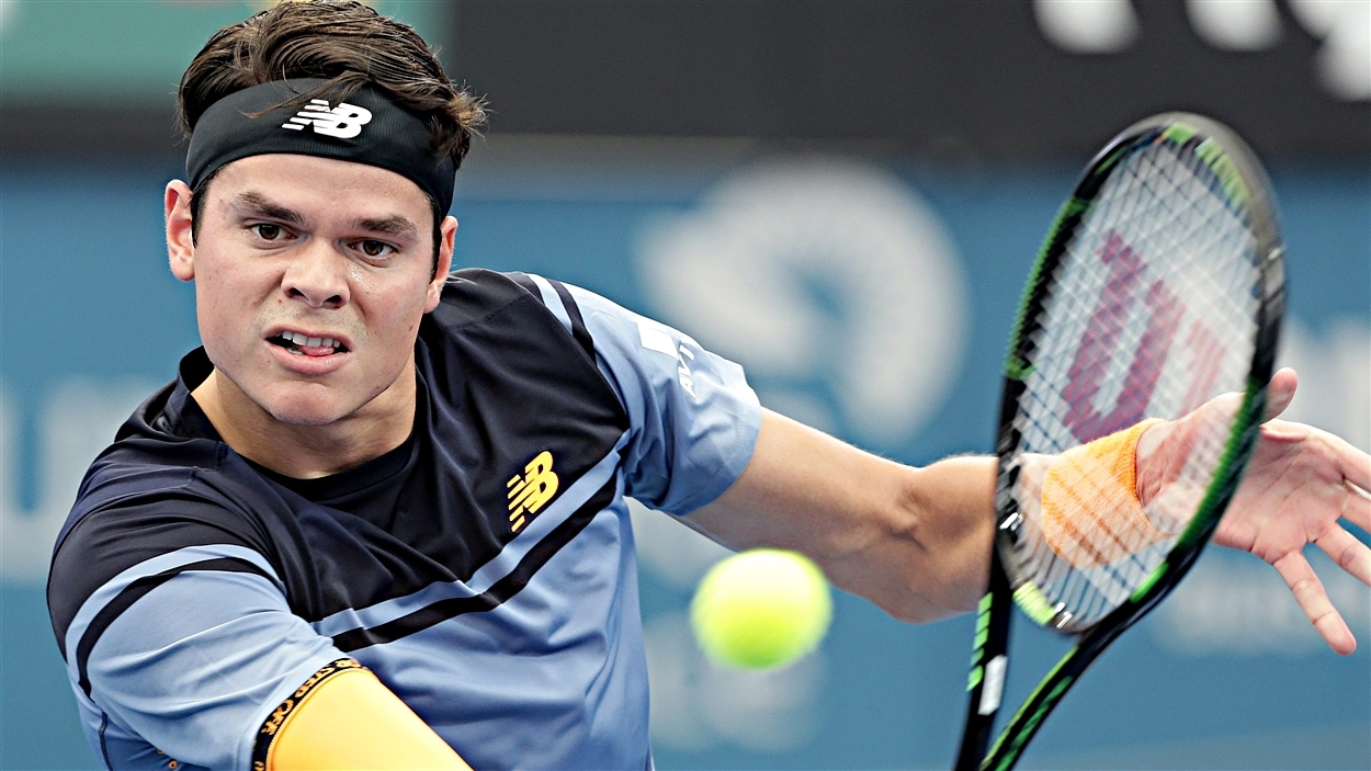 Milos Raonic accède aux demi-finales à Brisbane | Radio-Canada
