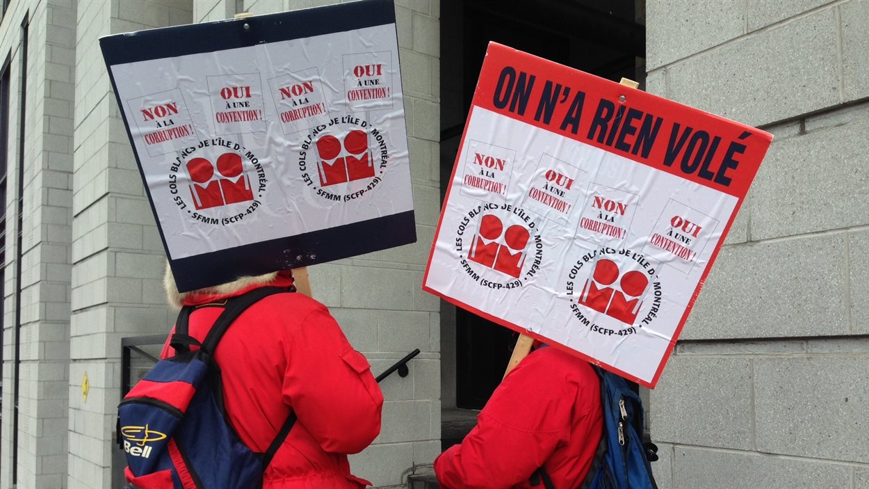 Entente de sept ans pour les cols blancs de Montréal | Radio-Canada