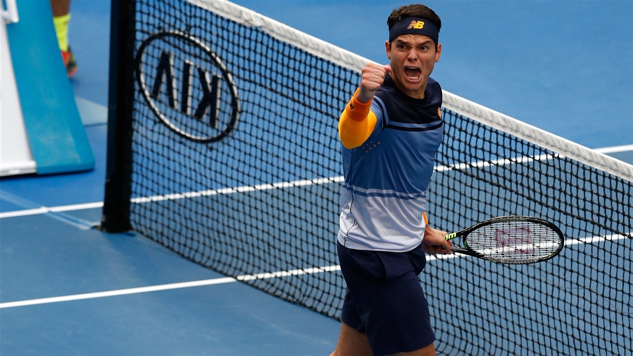 Raonic prend le chemin des quarts de finale à Melbourne | Radio-Canada