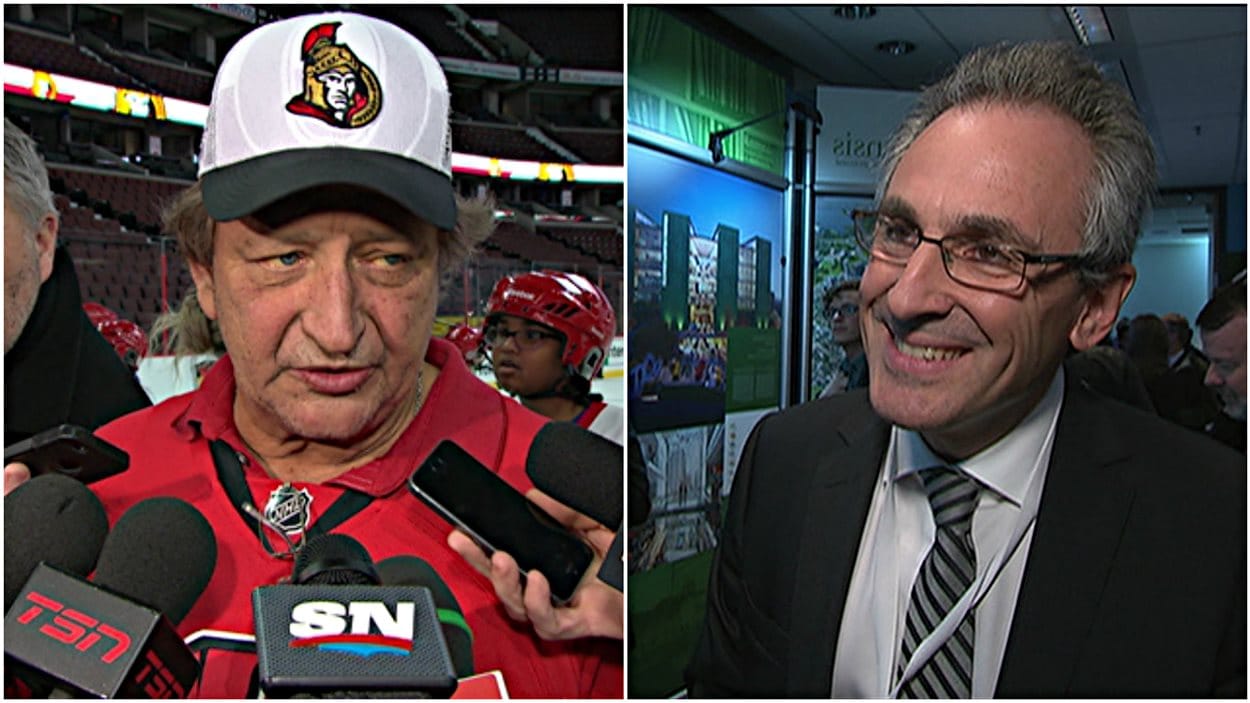 DCDLS tend la main au propriétaire des Sénateurs | Radio-Canada