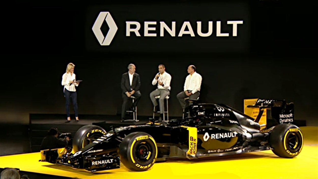 La nouvelle Renault F1, la RS16, voit le jour | Radio-Canada