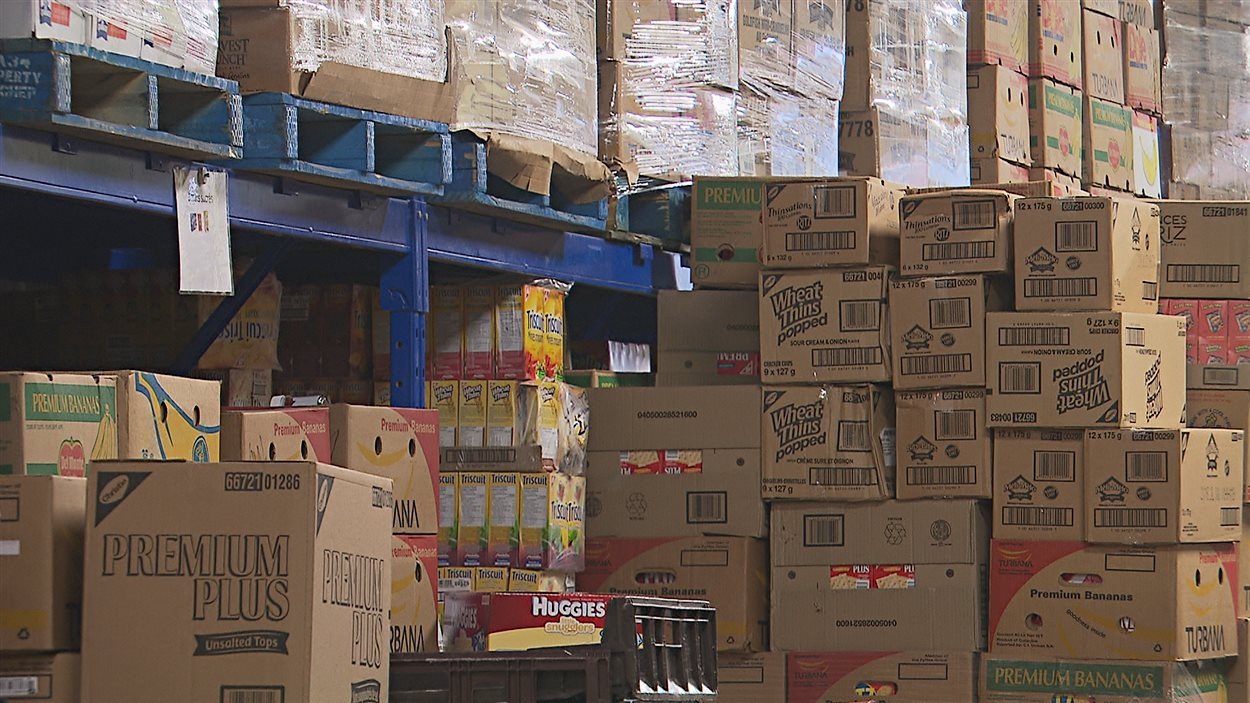 Moisson Québec toujours aux prises avec une baisse des dons | Radio-Canada