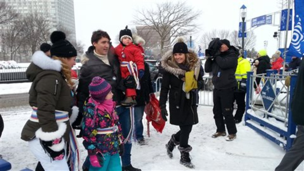 Justin Trudeau au Carnaval | Radio-Canada