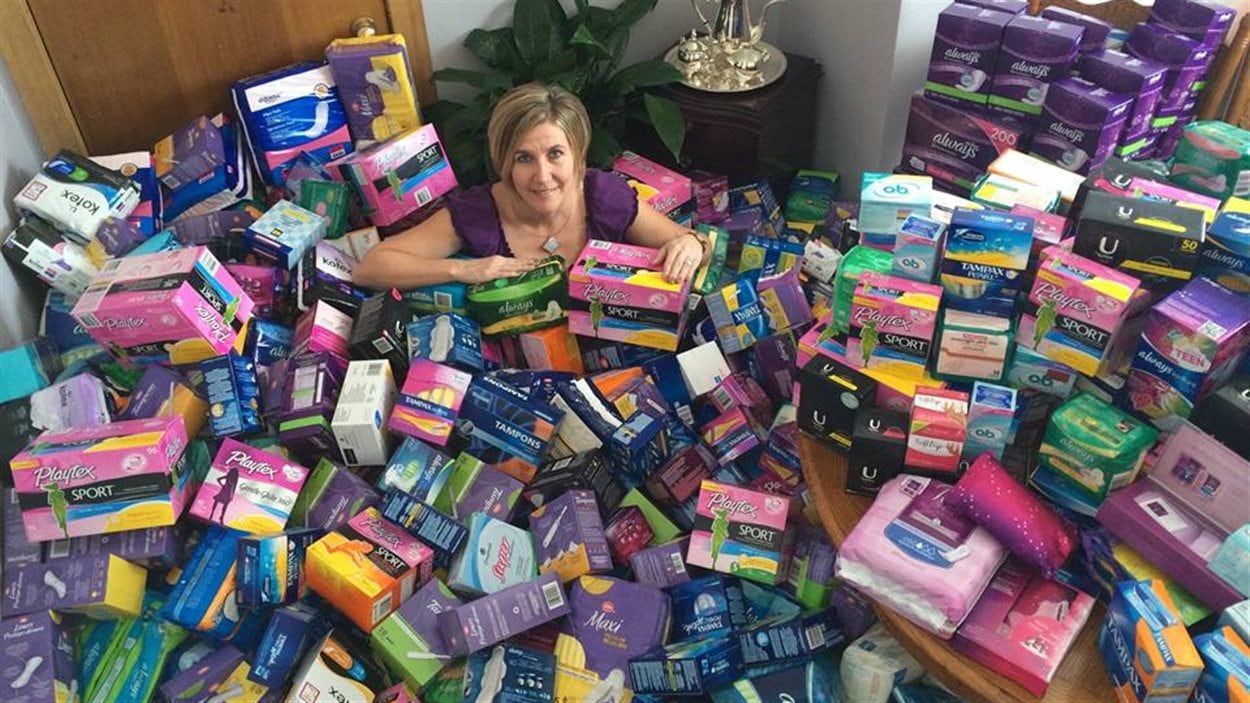 Collecte de produits d'hygiène féminine à l'Île-du-Prince-Édouard ...