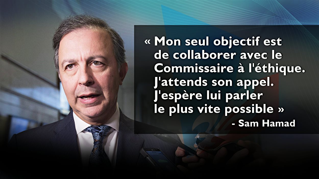 Sam Hamad en Floride pour « refaire le plein d’énergie » | Radio-Canada.ca