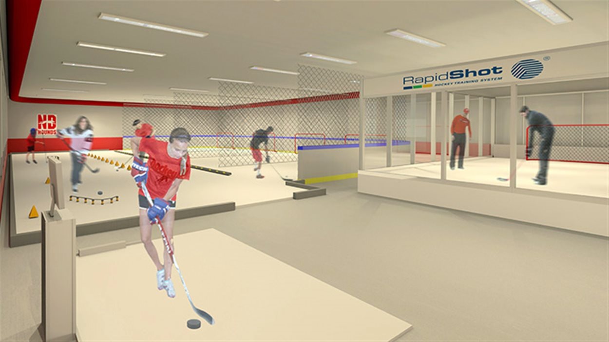 Un centre d'entraînement pour les Hounds de Notre Dame | Radio-Canada