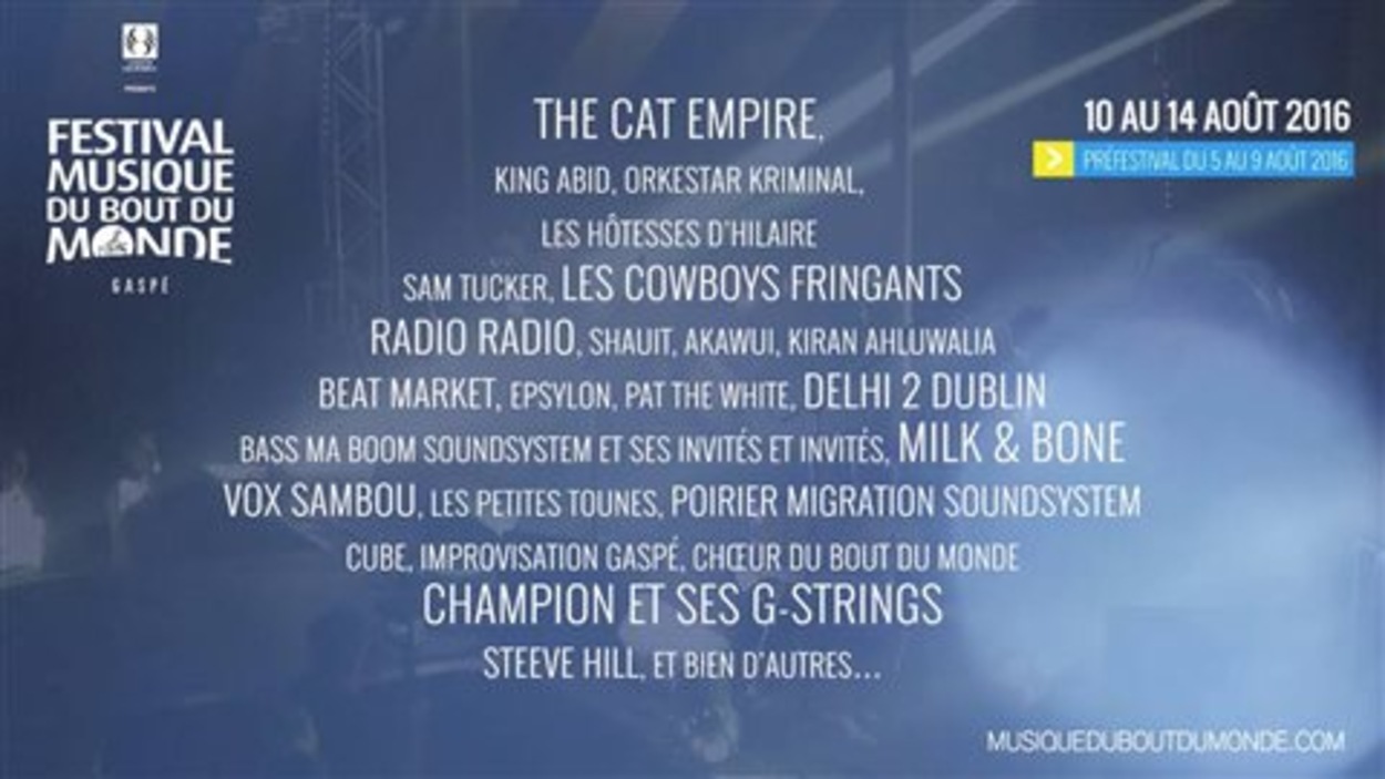 FMBM : Programmation rassembleuse et énergique | Radio-Canada