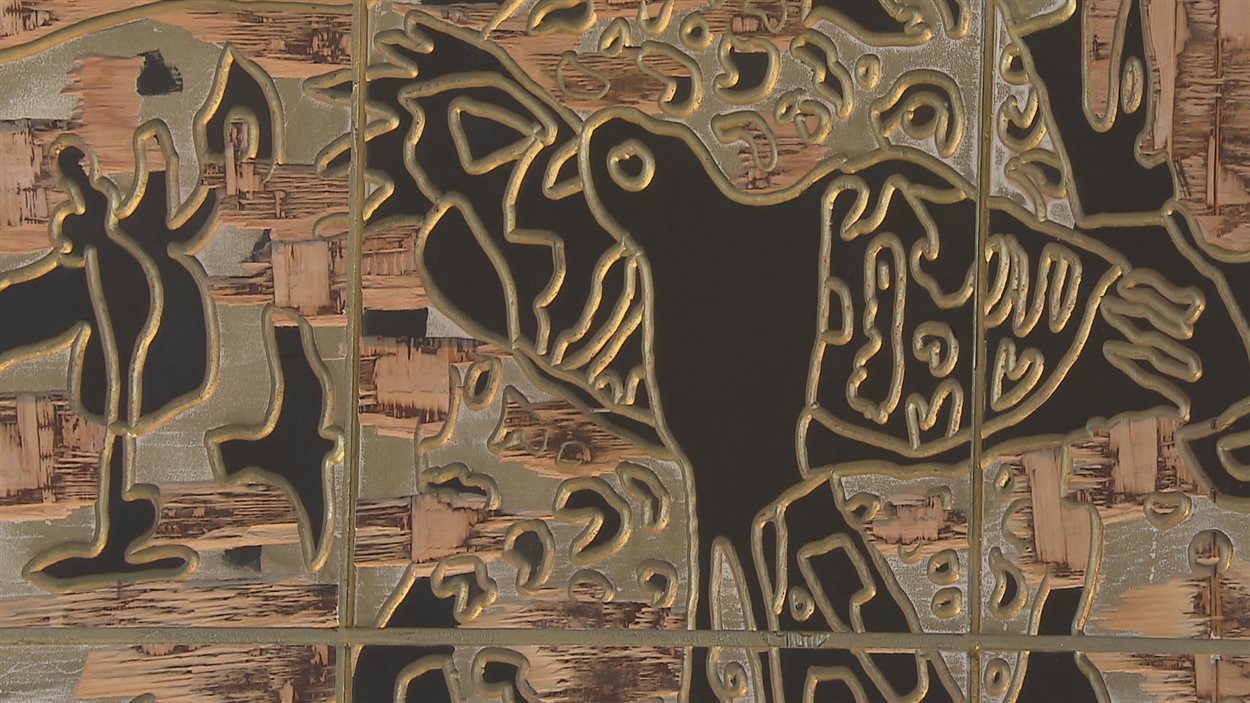Exposition : René Derouin inspiré par les oiseaux de proie | Radio-Canada