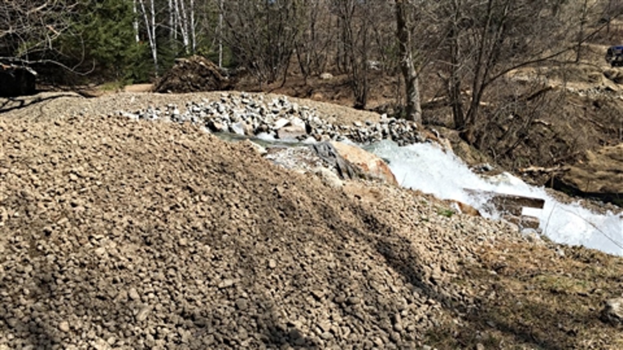 Le niveau du lac Blue Sea sous surveillance | Radio-Canada