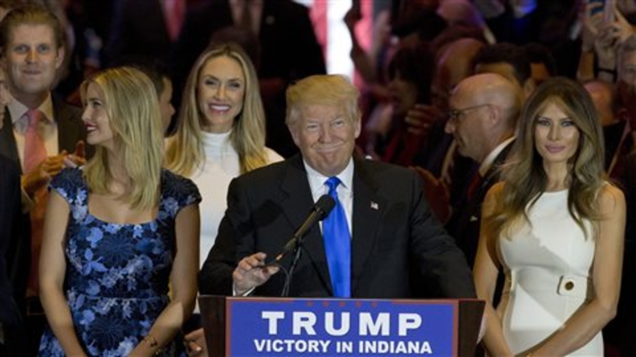 Trump gagnant en Indiana, Ted Cruz abandonne la course | Radio-Canada