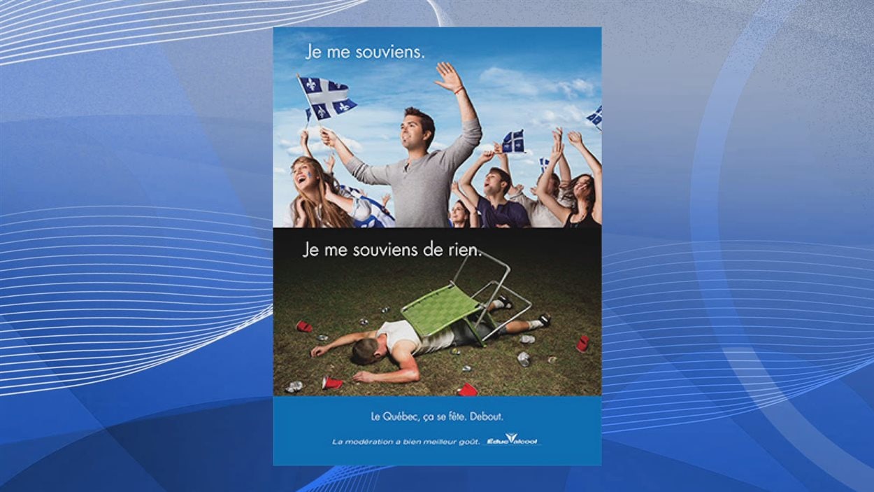 Éduc'alcool adoucit son message pour la Fête nationale | Radio-Canada