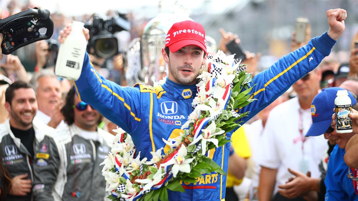 Alexander Rossi remporte les 500 milles d'Indianapolis | Radio-Canada.ca