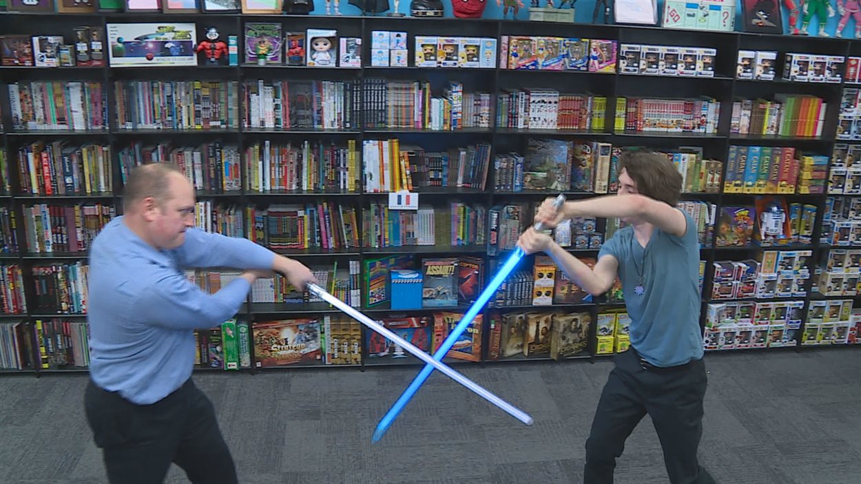 Des combats de sabre laser pour les adeptes de la Guerre des étoiles ...