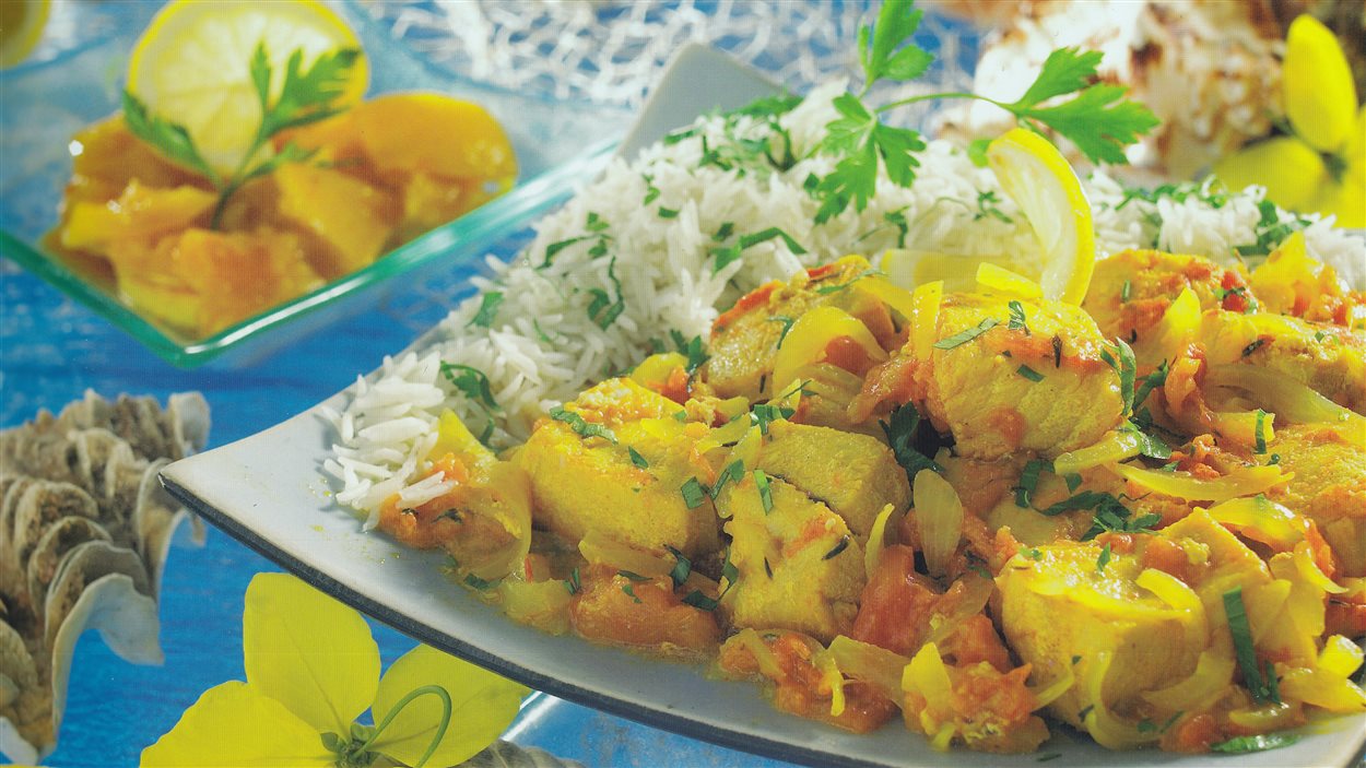 Cari de poulet, façon réunionaise