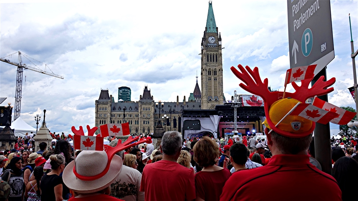 Le Canada en fête sur la colline du Parlement | Radio-Canada