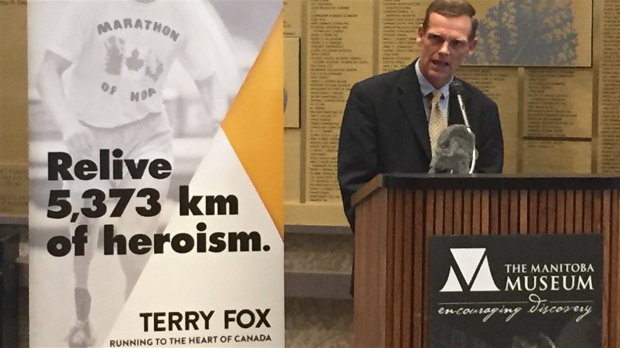 Une exposition sur Terry Fox s'arrête à Winnipeg | Radio-Canada.ca
